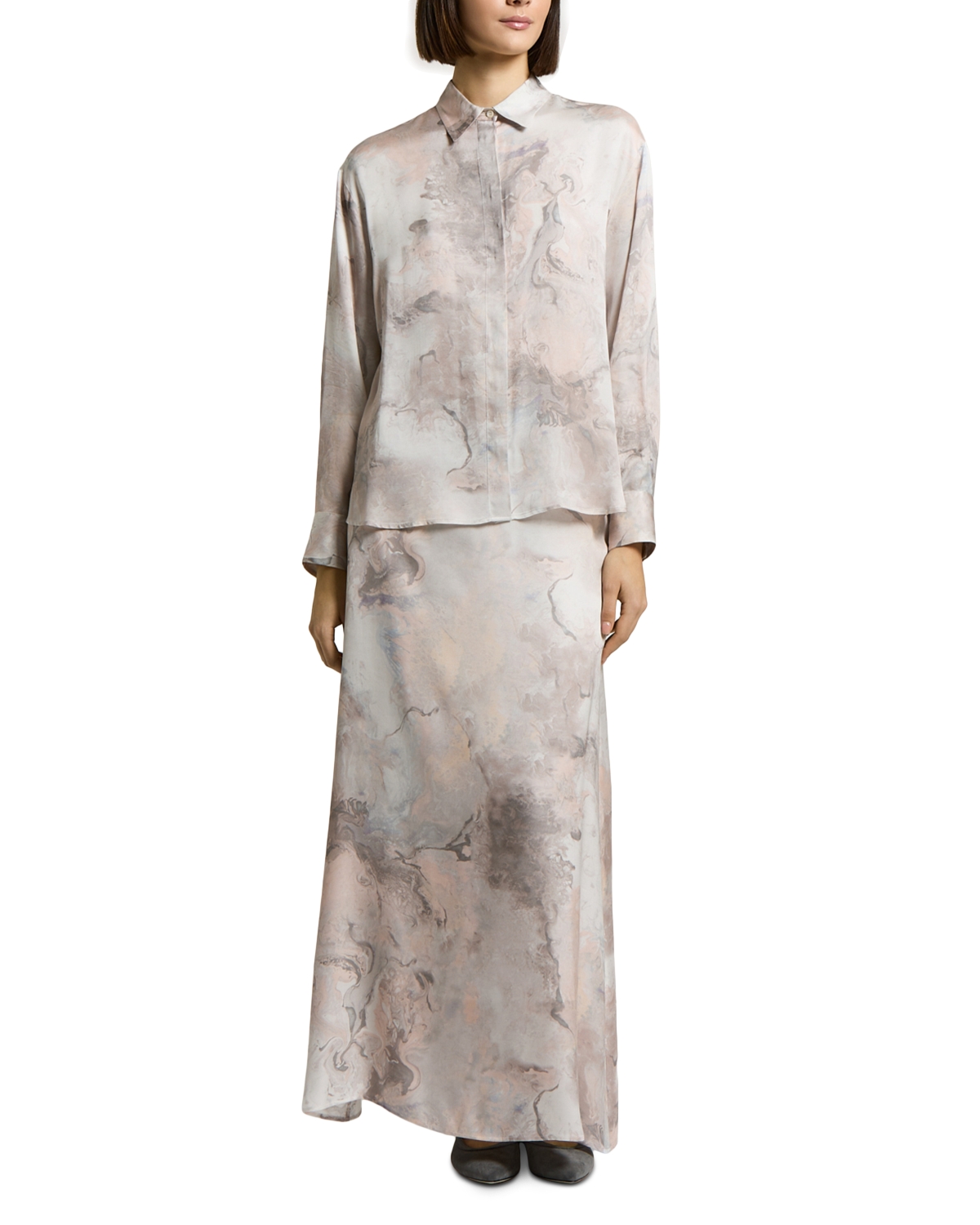 PESERICO Peserico Printed Flowy Viscose Shirt